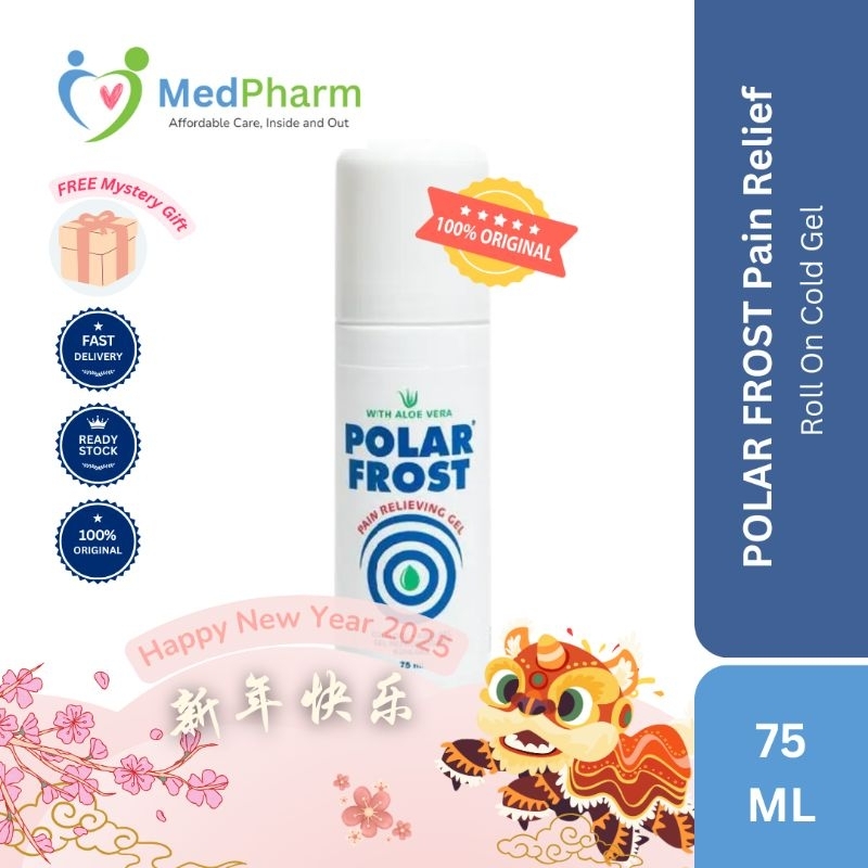 (Free Gifts either Cleanser / Toner / Moisturizer) POLAR FROST Pain ...