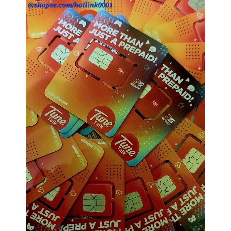 《SIM CARD HALO TELCO TUNE TALK》4G/5G COVERAGE CELCOM DIGI | Shopee Malaysia