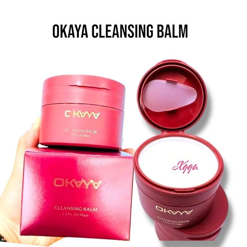 OKAYA CLEANSING BALM FACIAL BALM CLEANSER FACE WASH MAKEUP REMOVER ...