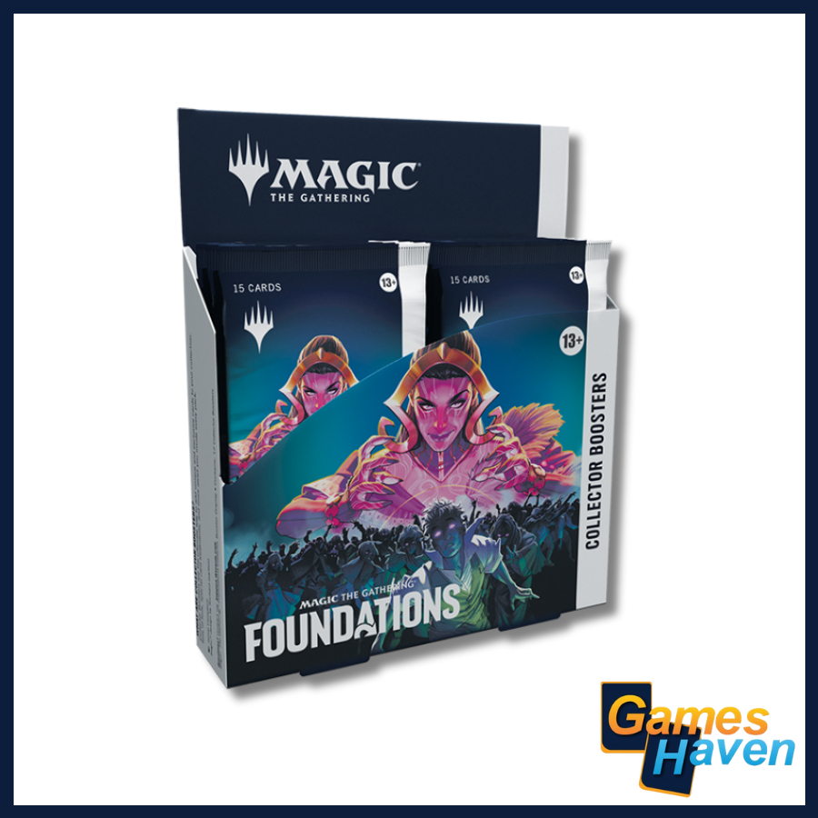Magic: The Gathering® - Foundations - Collector Booster Box [MTG ...