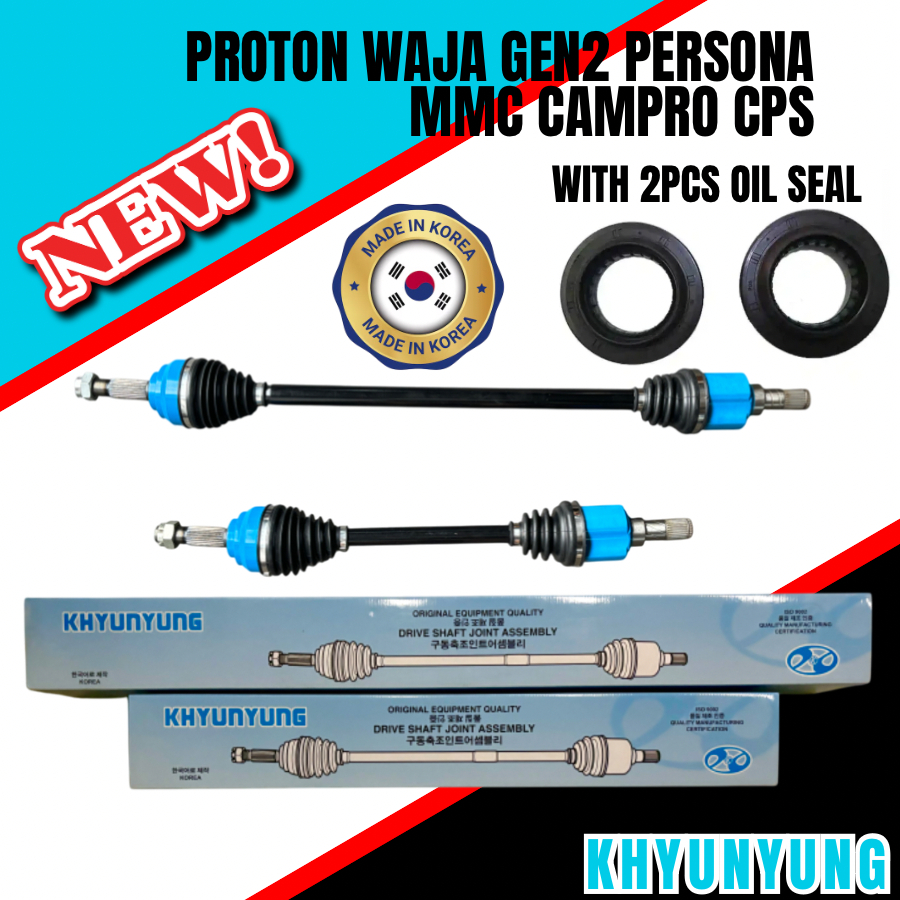 [KHYUNYUNG] PROTON WAJA / GEN2 / PERSONA MMC CAMPRO CPS DRIVE SHAFT OEM ...