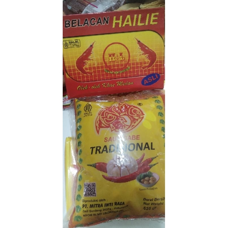 saos cap 2 ikan dan terasi hailie | Shopee Malaysia