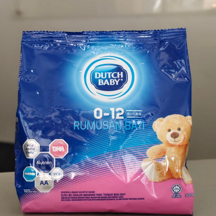 Dutch Baby Infant Milk Formula 0-12 Months (300g) | Shopee Malaysia