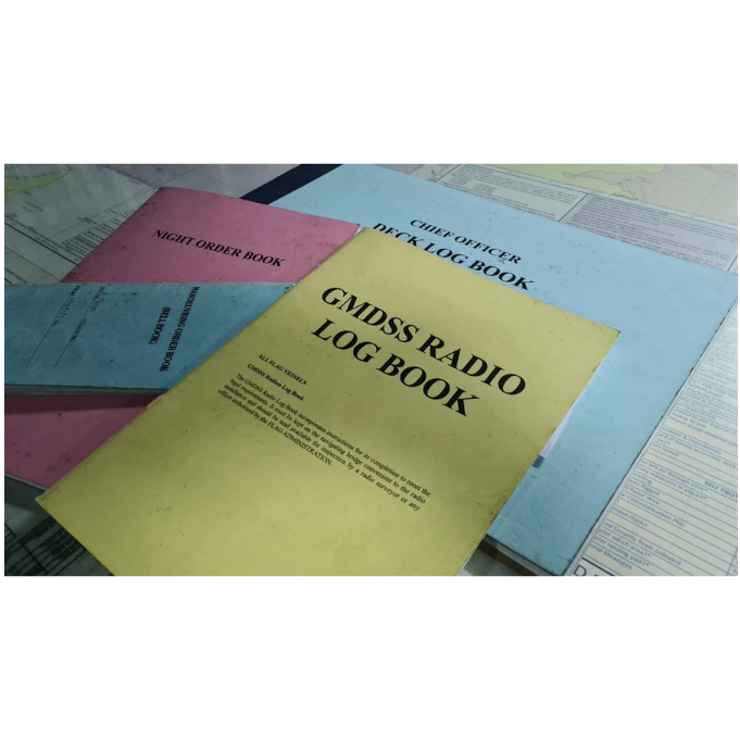 Engine Room Log Book/Chief Officers Log Book/Chief Officer Deck Log ...