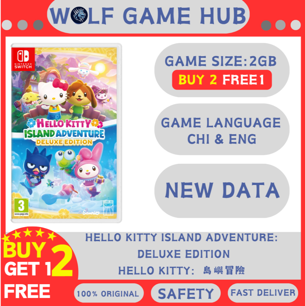 Hello Kitty Island Adventure: Deluxe Edition (Nintendo switch) Digital ...