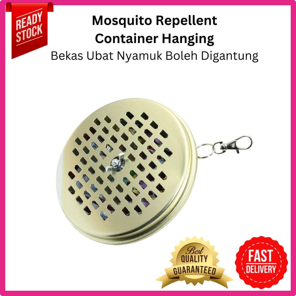 Hanging Mosquito Repellent Container Mosquito Coil Holder Bekas Ubat ...