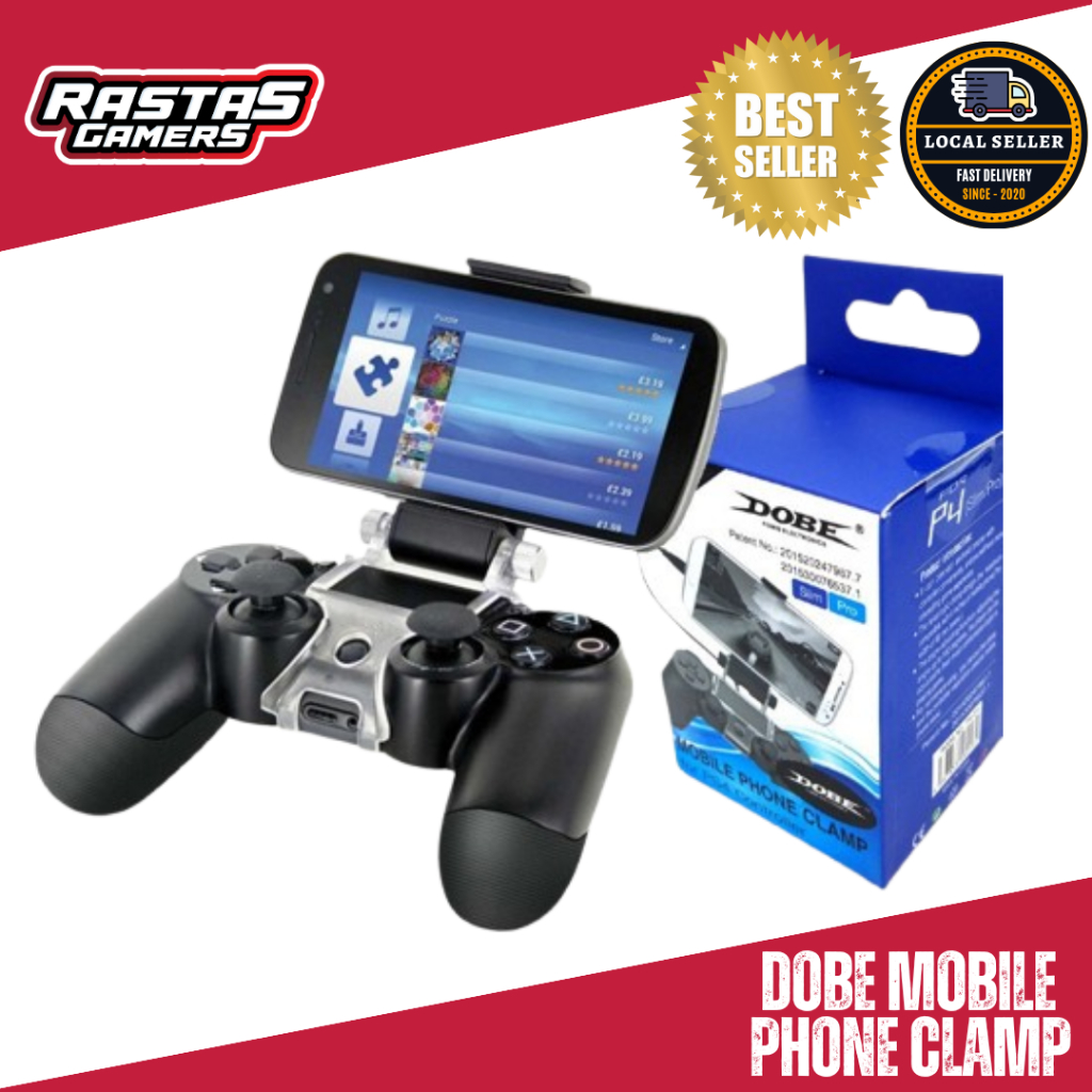 PS4 DOBE Mobile Phone Clamp Smart Phone Controller Clip PS4 DS4 Mount ...