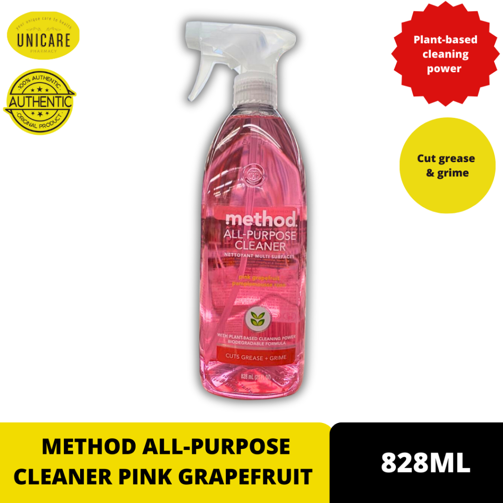 METHOD ALL-PURPOSE CLEANER PINK GRAPEFRUIT 828ML | Shopee Malaysia