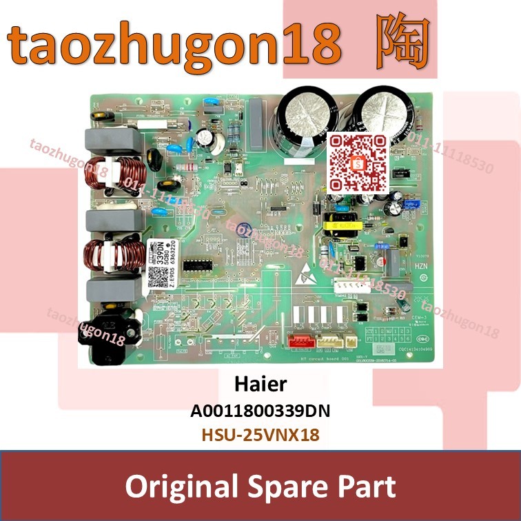 Original Haier A0011800339DN Aircon Air Conditioner Outdoor PCB HSU ...