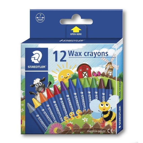 STAEDTLER 2200 NC12 Luna Wax Crayon (12 boxs) | Shopee Malaysia