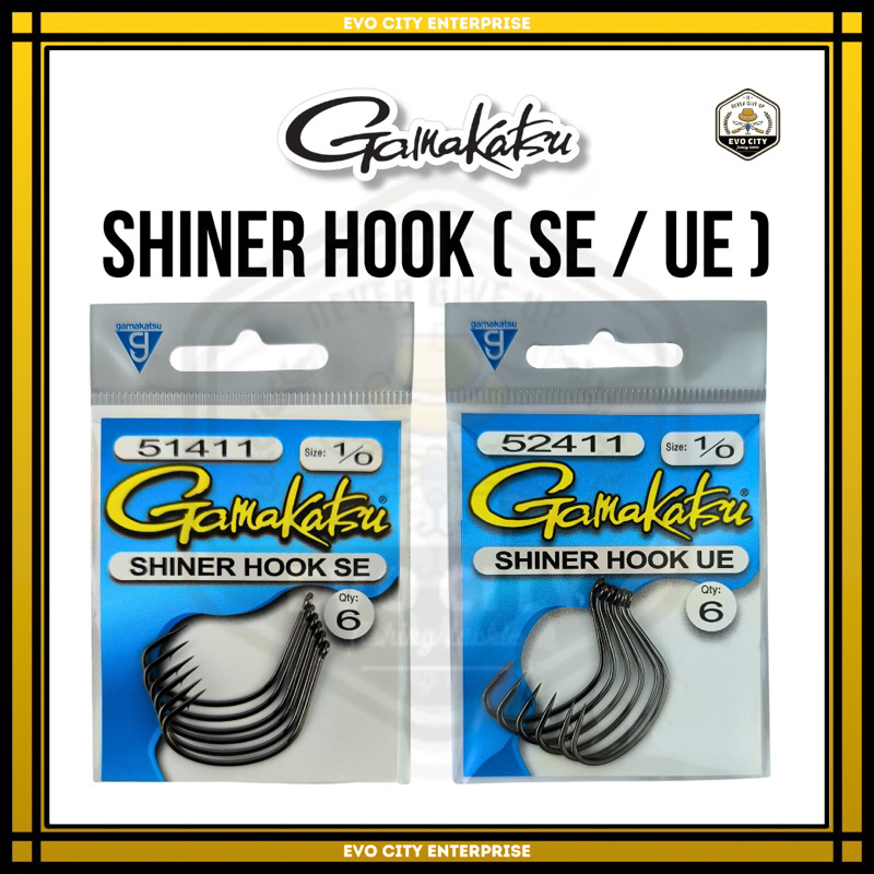 Gamakatsu Shiner Hook ( SE / UE ) | Shopee Malaysia