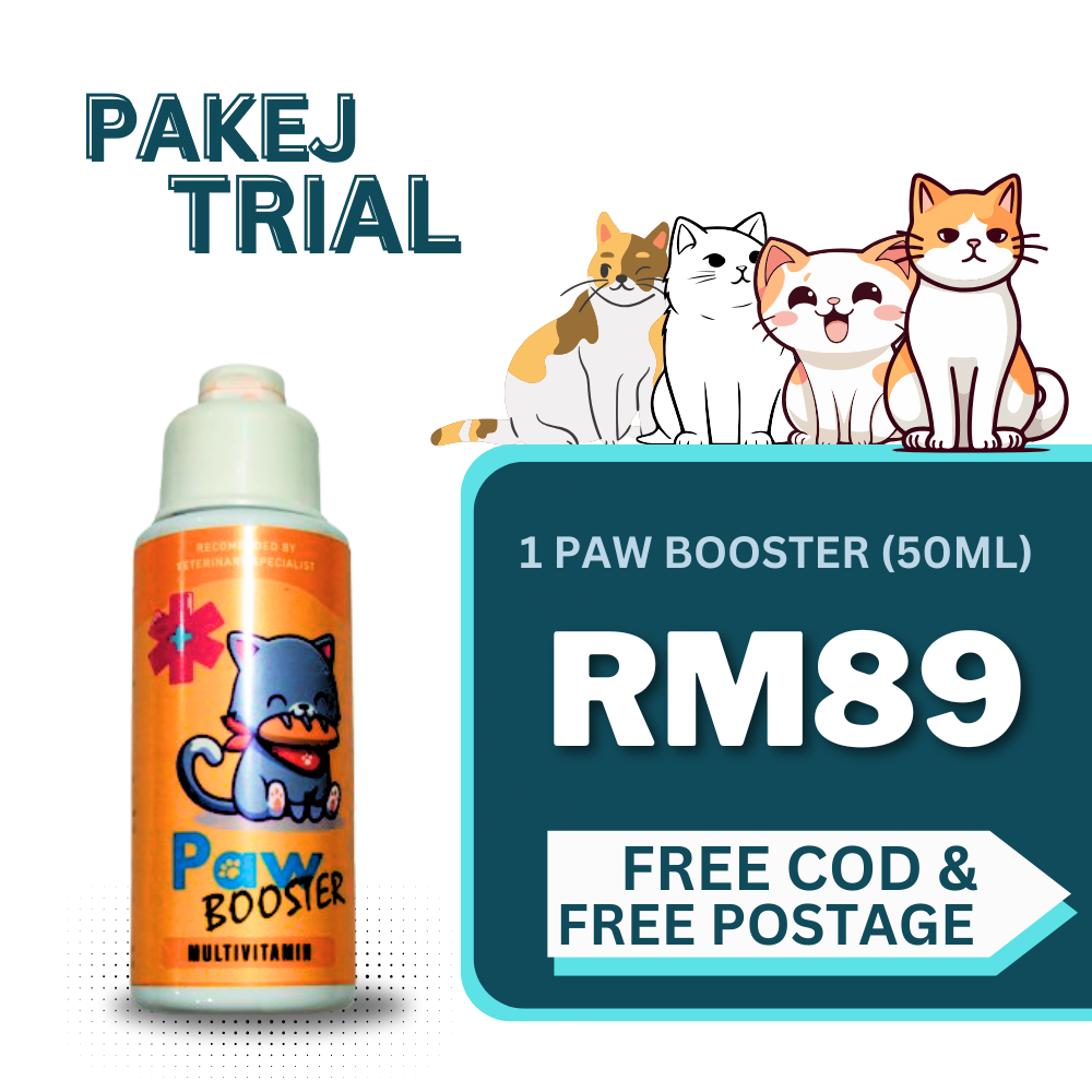 PAW BOOSTER (MULTIVITAMIN KUCING) | Shopee Malaysia