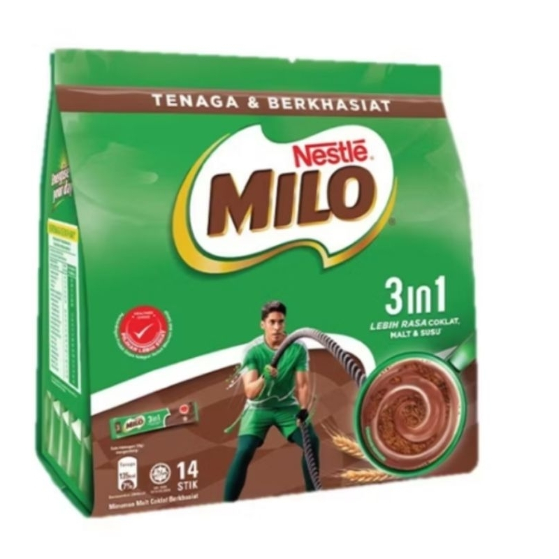 NESTLE MILO 3in1 Activ-Go Mixes /Milo Original 3in1/Milo 3in1 14 Stick ...
