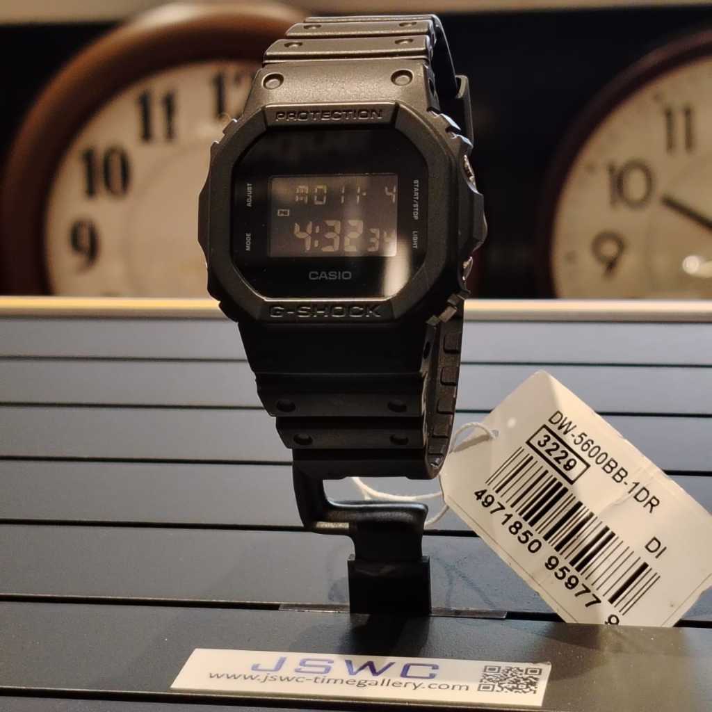 [FREE CAP & PAPER BAG] [Original] Casio G-SHOCK DW-5600BB-1DR Digital ...