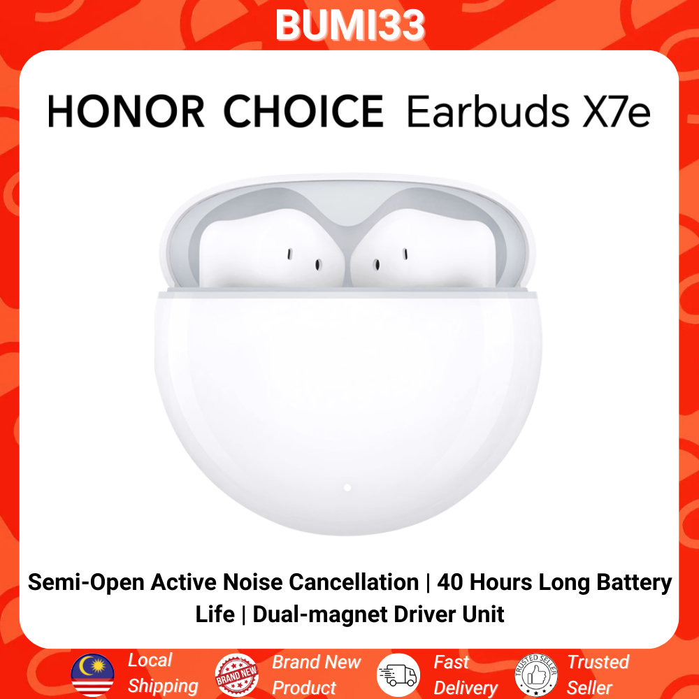 [PROMO] HONOR Choice X7e Earbuds | Semi-Open Active Noise Cancellation ...