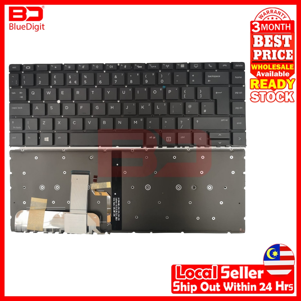 HP ELITEBOOK X360 1040 G4 1040 G5 1040 G6 With Backlight US LAYOUT ...