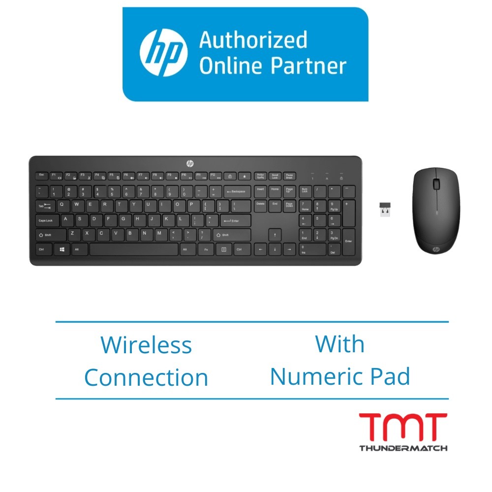 HP 230 Wireless Mouse and Keyboard Combo | Shopee Malaysia