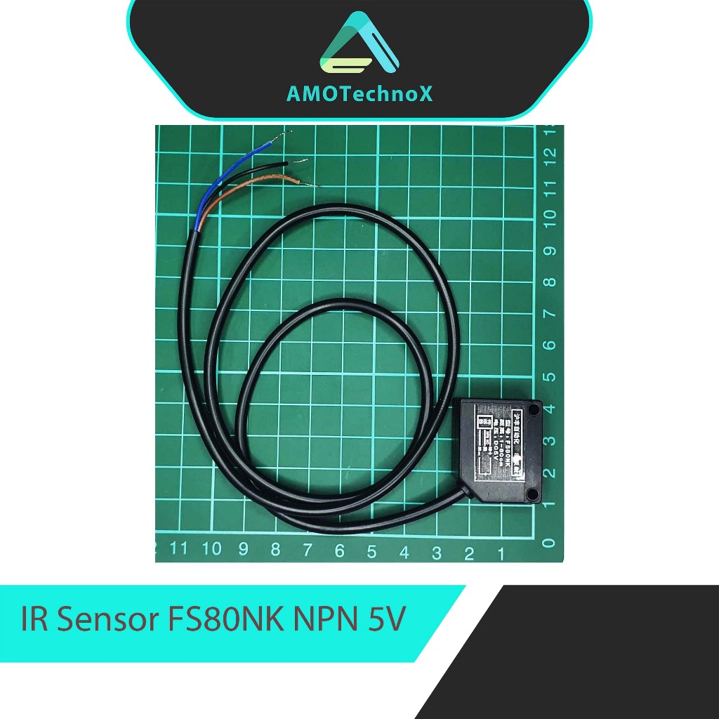 IR Sensor Diffuse Sensor Proximity Sensor FS80NK FS 80NK 5V NPN Robot ...