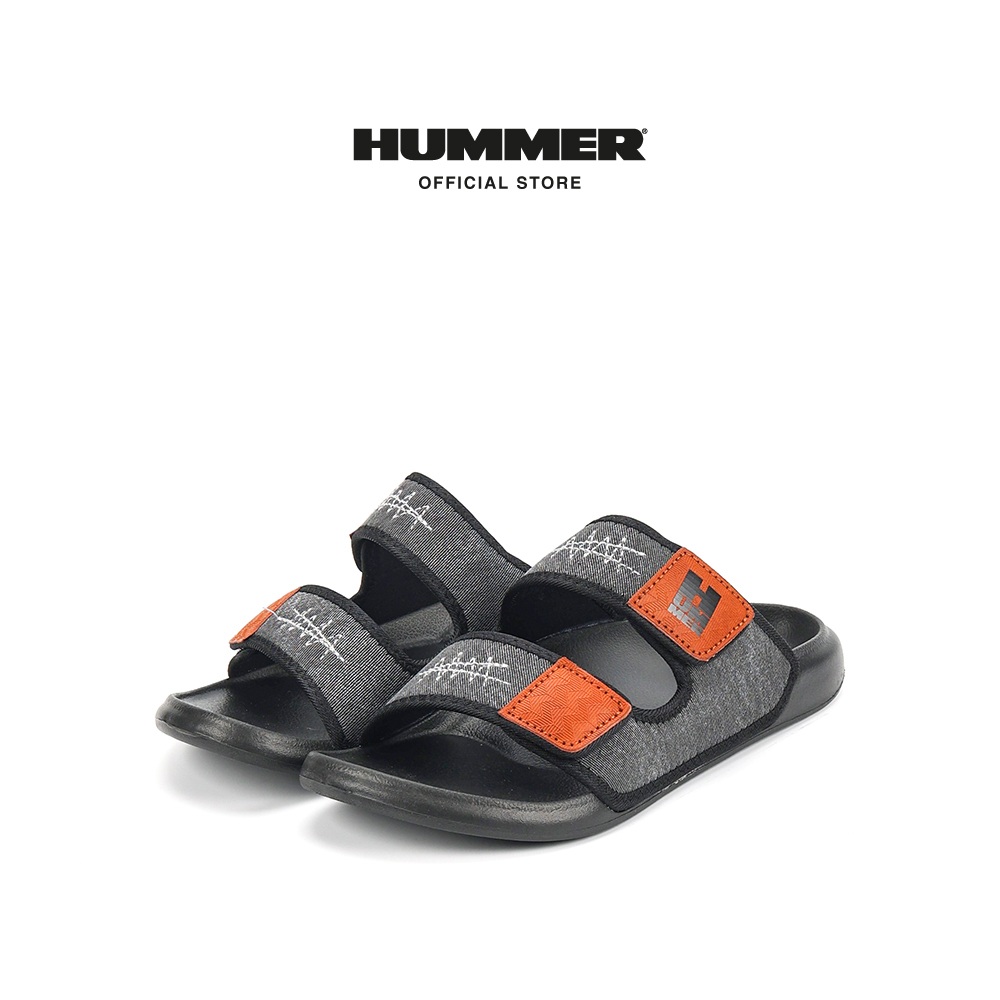 HUMMER Men's Alberto Slip-On Sandals -H9250-SR1-1P-BLACK | Shopee Malaysia