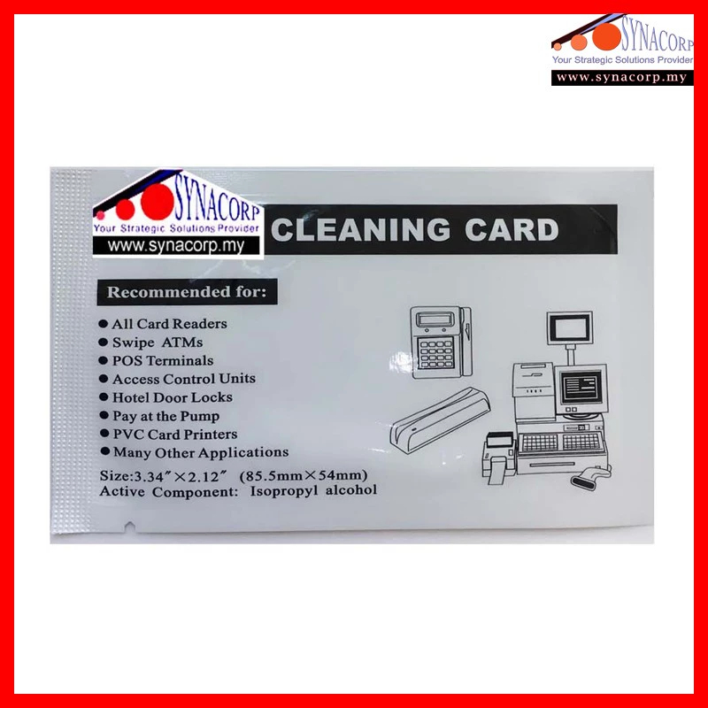 1PC ST11 Head Slot Cleaning Card for ATM, POS, Petrol Station, Card ...