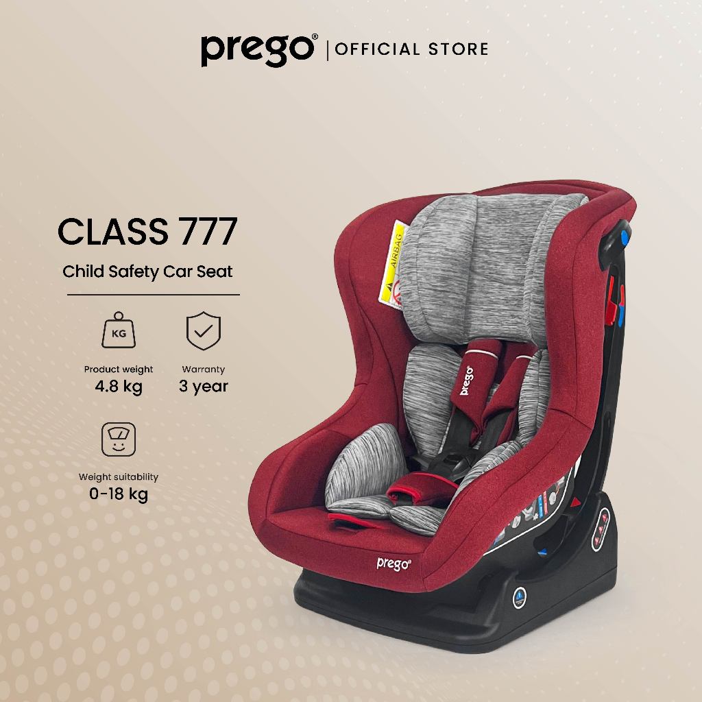 Prego Baby Class Series 777 Child Safety Car Seat (0-18kg) | Shopee ...