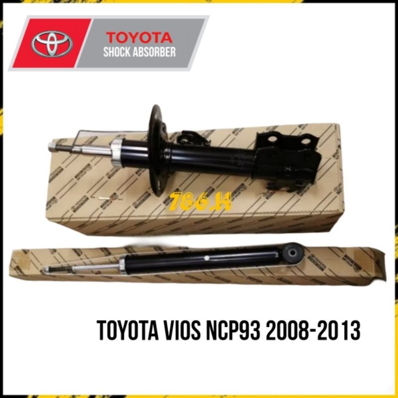 Toyota Vios Ncp93 2008-2013 Shock Absorber Front Rear Pair | Shopee ...