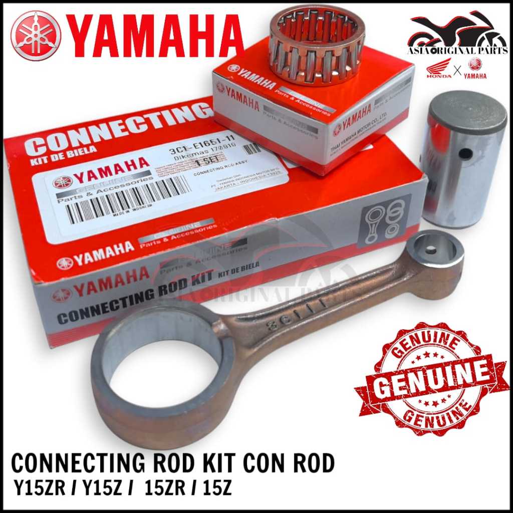 ORIGINAL INDONESIA YAMAHA Y15Z Y15ZR 15Z 15ZR Y15 CONNECTING ROD KIT CON ROD 3C1-E1651-11 Y15Z ...