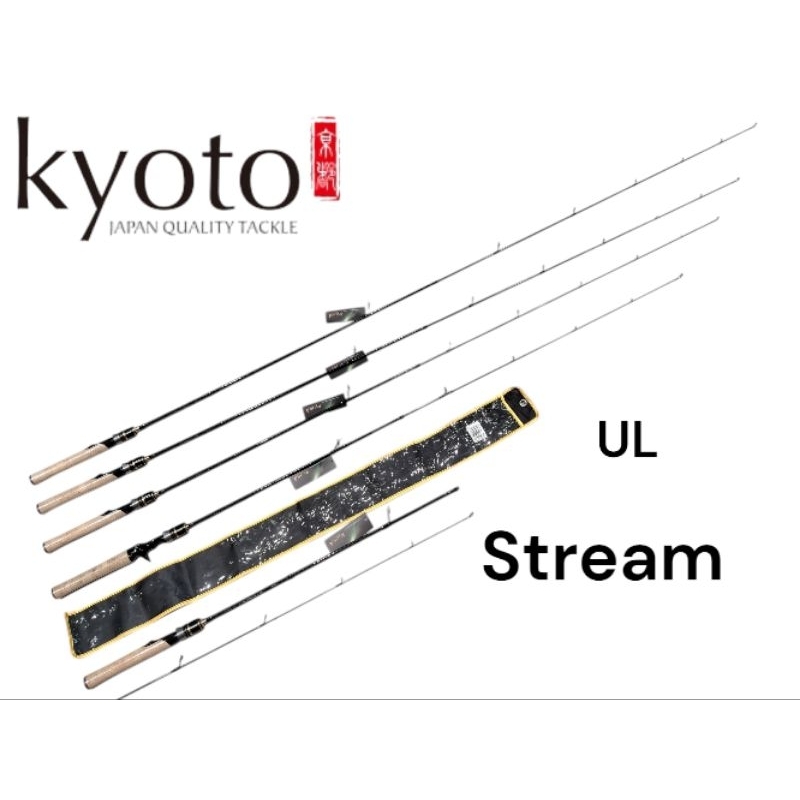 KYOTO STREAM ULTRALIGHT SPINNING&BAITCASTING FISHING ROD 2pcs ...