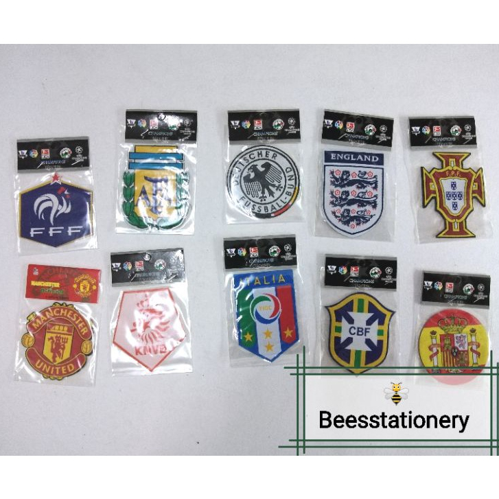 Football Logo Badge patch (Ready Stock) | Shopee Malaysia