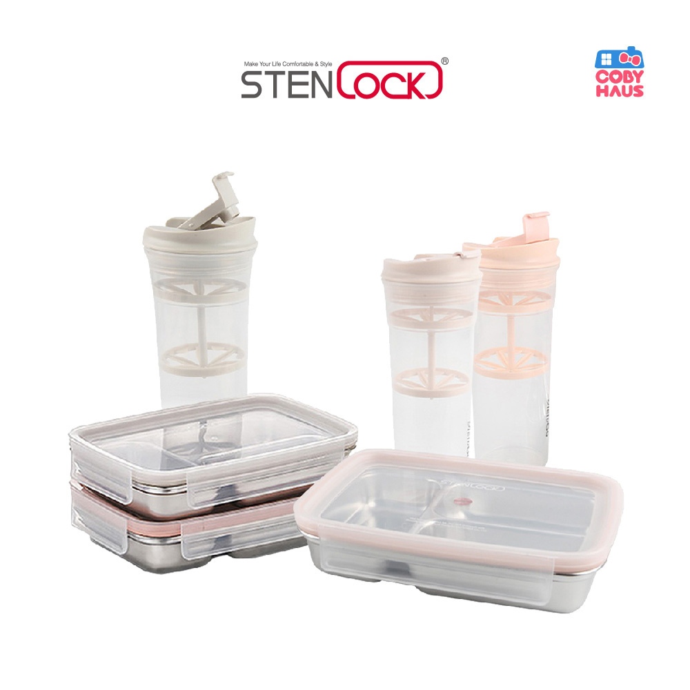 STENLOCK DIETOGO STAINLESS STEEL STS304 AIRTIGHT FOOD CONTAINER | Shopee Malaysia