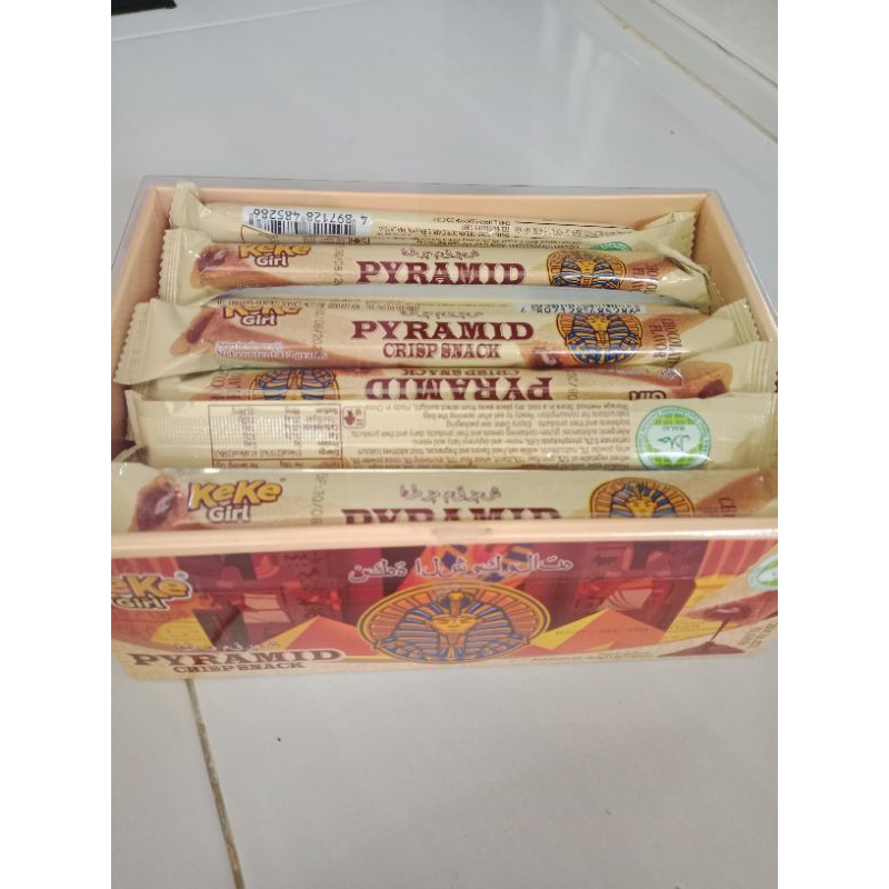 Pyramid Crispy Snack ( Chocolate Flavor ) | Shopee Malaysia
