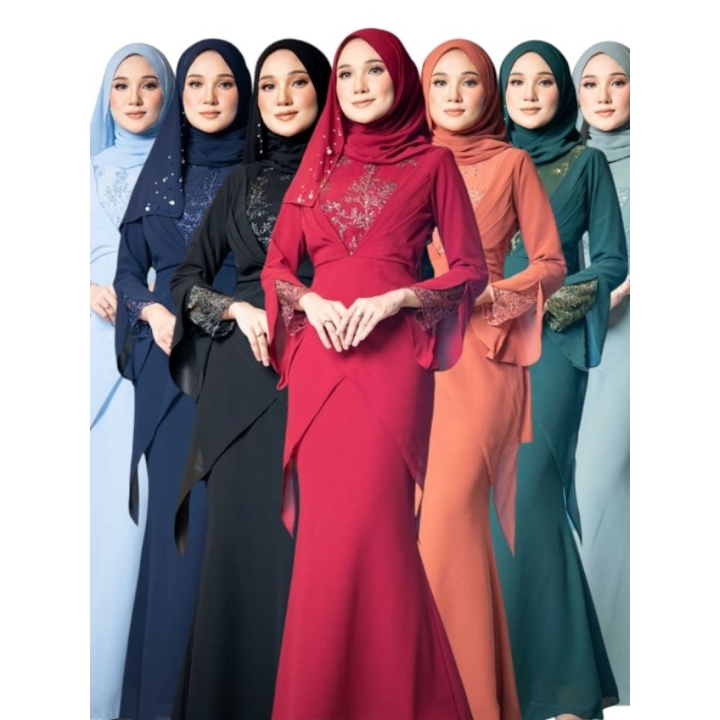 KURUNG RAYA 2025 / KURUNG RAYA MODEN WITH LACE | Shopee Malaysia