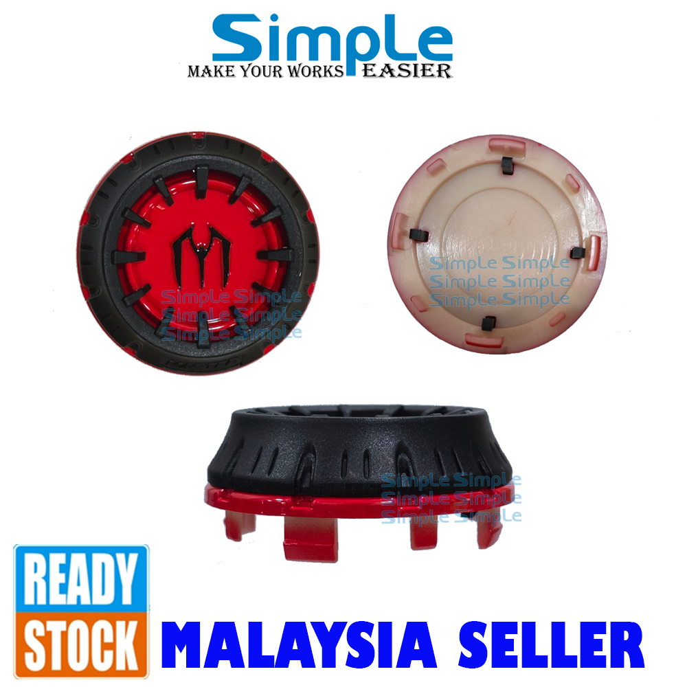 Master 58mm Sport Rim Wheel Cap Rim Cap Center Cap Red Rim Cap | Shopee ...