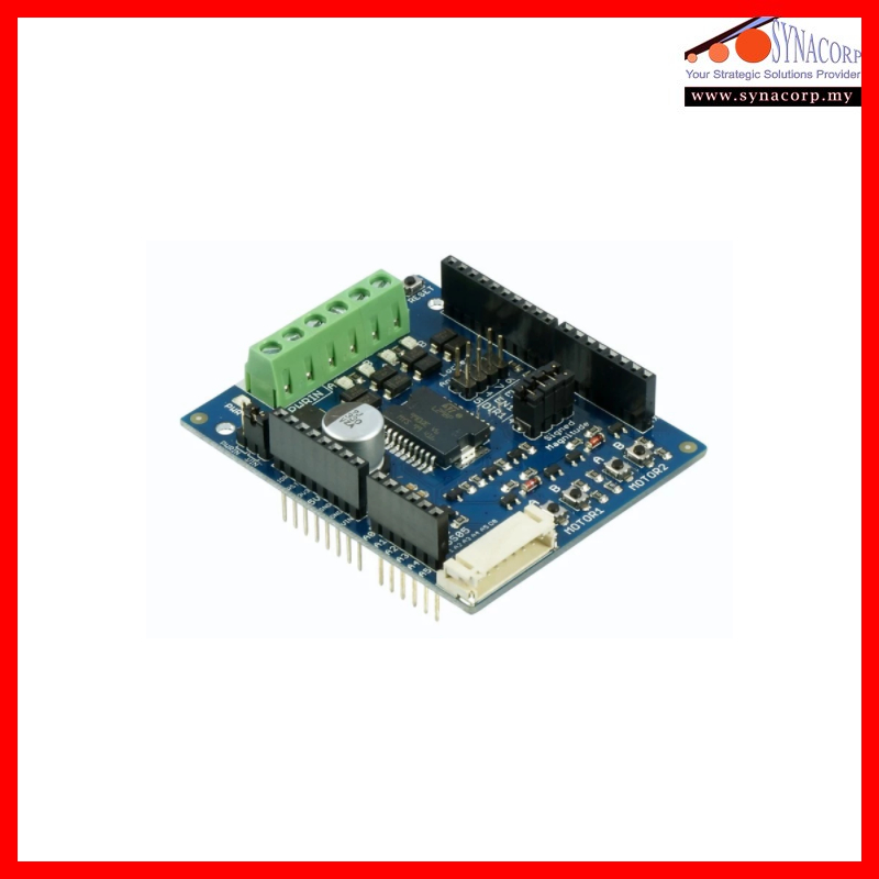 Cytron 0.8Amp 5V-26V DC Motor Driver Shield for Arduino (2 Channels ...