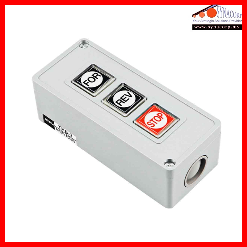 Forward Reverse Stop TPB-3 Push Button Momentary Self Reset 3A 250AC ...