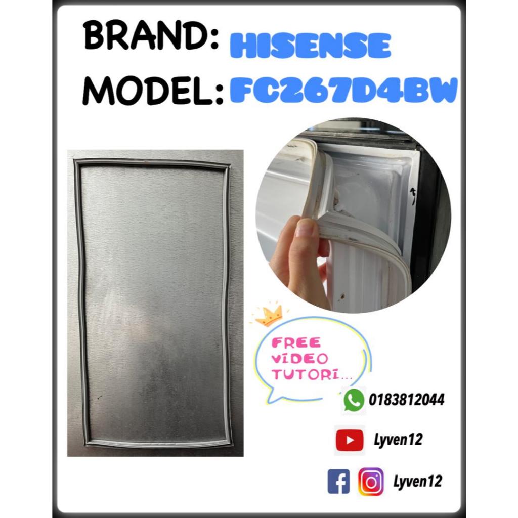 [HISENSE-FC267D4BW] CHEST FREEZER DOOR GASKET/GETAH PINTU FREEZER ...