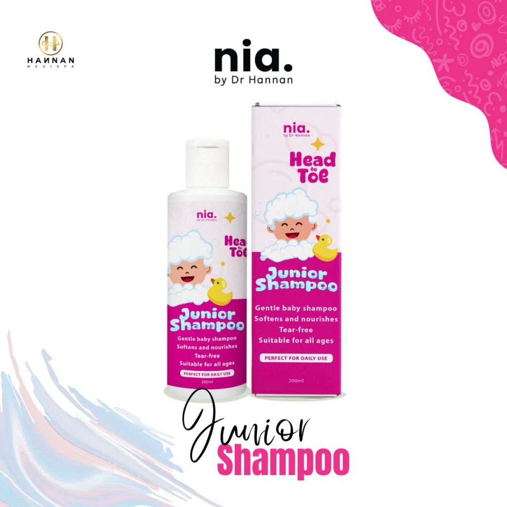 Junior Shampoo Nia by Dr Hannan - All Ages (Head to Toe) | Shopee Malaysia