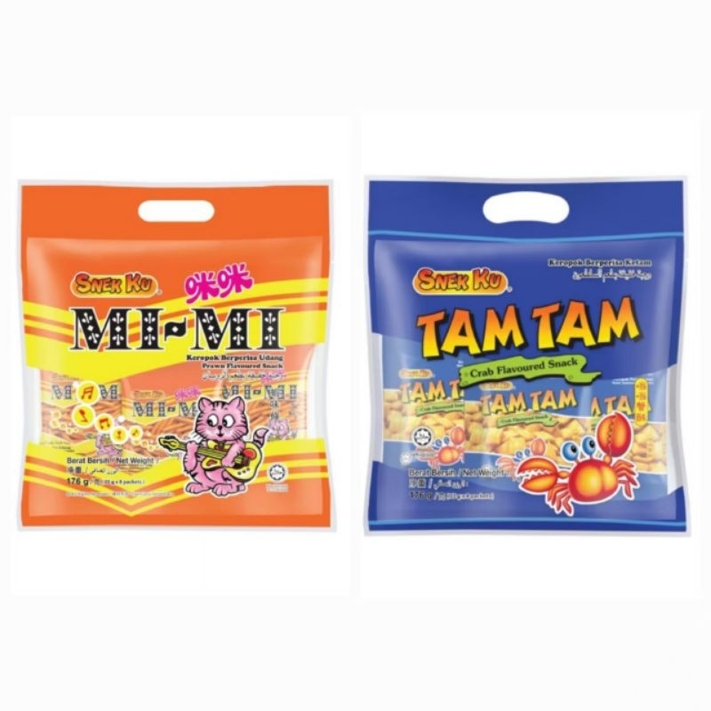 Snekku Mimi/Tam Tam Family Pack 8x22G | Shopee Malaysia