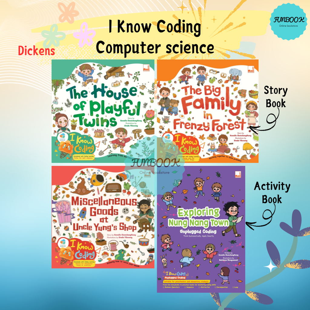 [FUNBOOK] Dickens I know Coding Story Activity Book Abstraction Boolean ...