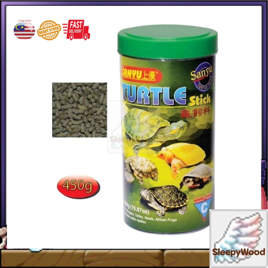 Sanyu Turtle Stick High Protein Pellet Turtle Food Makanan Kura Kura ...