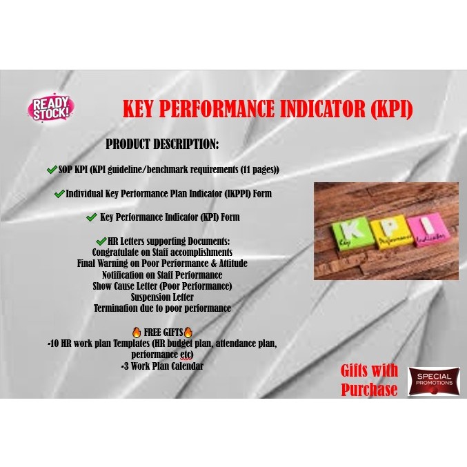 KPI MANAGEMENT 🔥PROMOTION with GIFTS🔥 5 CSF KPI Guideline (10 pages), 4 ...