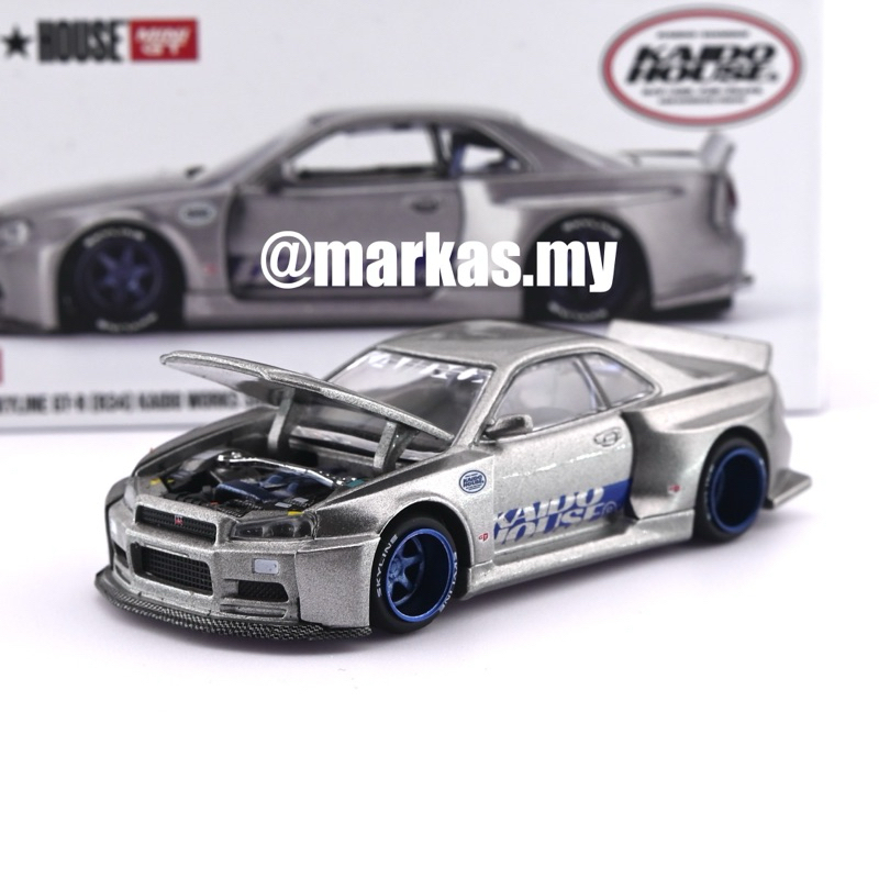 (STANDARD/CHASE) MINI GT X KAIDO HOUSE 1/64 KHMG143 NISSAN SKYLINE GT-R ...