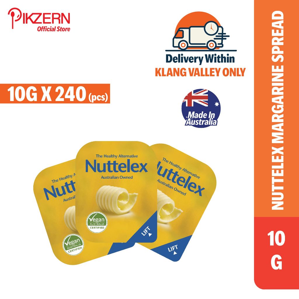 PIKZERN - NUTTELEX MARGARINE SPREAD (10G X 240) | Shopee Malaysia