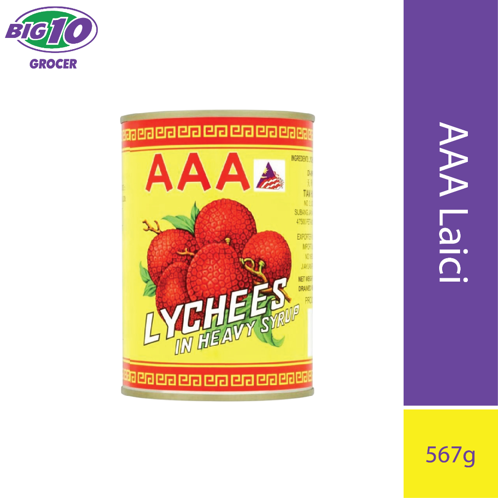 Aaa Lychee In Syrup / Laici 567g | Shopee Malaysia