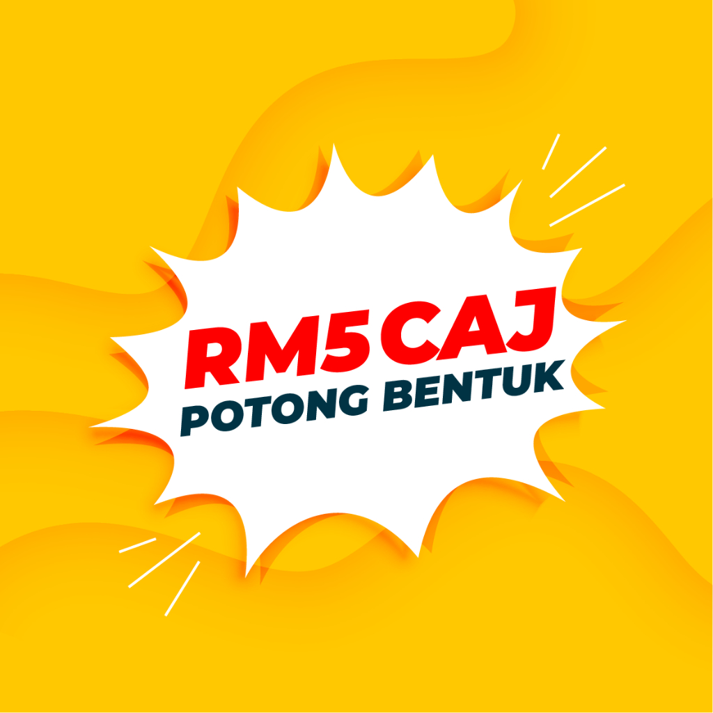 CAJ POTONG BERBENTUK RM5 SAHAJA - SEMUA JENIS BENTUK | Shopee Malaysia