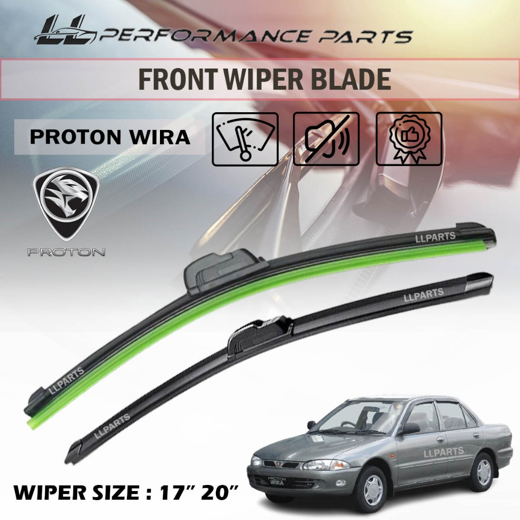Front Wiper Blade Soft Rubber Car Windscreen Windshield Wiper For Proton Wira All Model Wiper ...