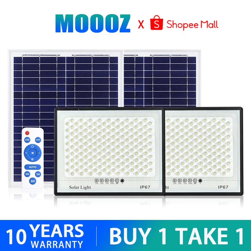 MOOOZ Solar Light Outdoor Lighting Lampu Solar IP67 Waterproof ...