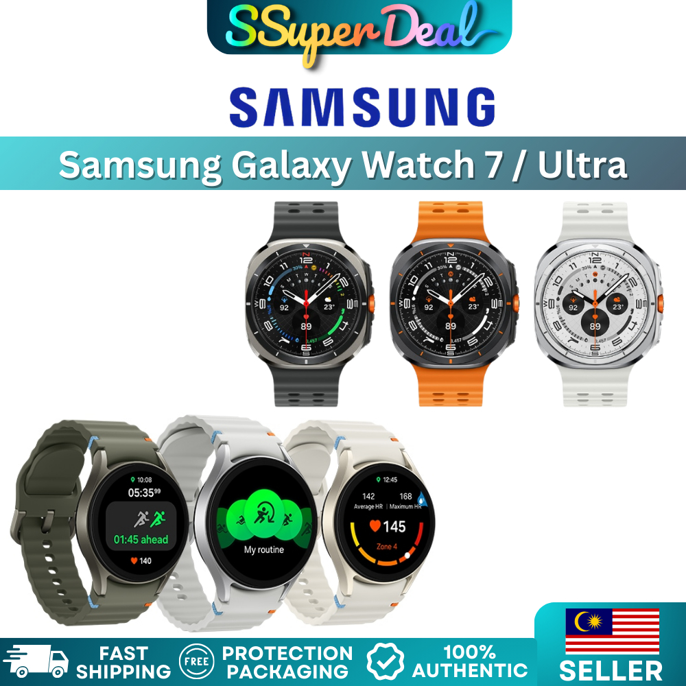 Samsung Galaxy Watch 7 40MM / 44MM | Samsung Galaxy Watch Ultra 47MM | Shopee Malaysia