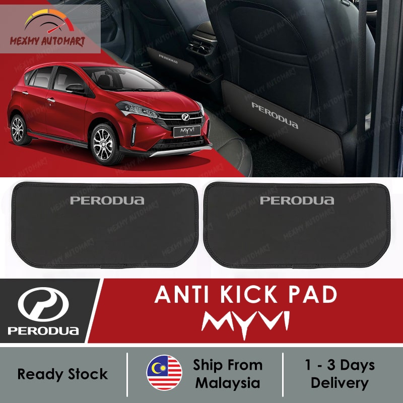 Perodua MYVI 2025 2024 Back Seat Cover Anti Kick Accessories Bodykit ...