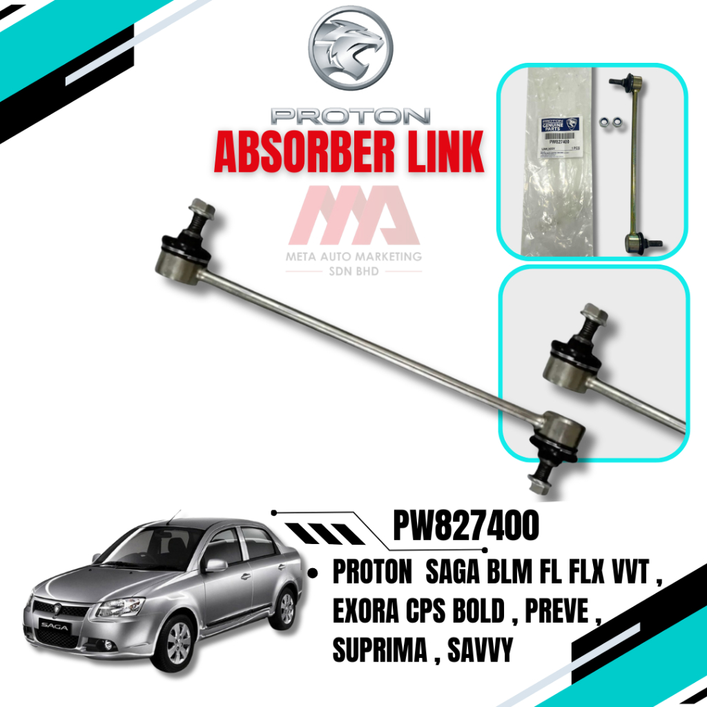 ABSORBER STABILIZER LINK FRONT PROTON SAGA BLM FL FLX,EXORA CPS BOLD ...